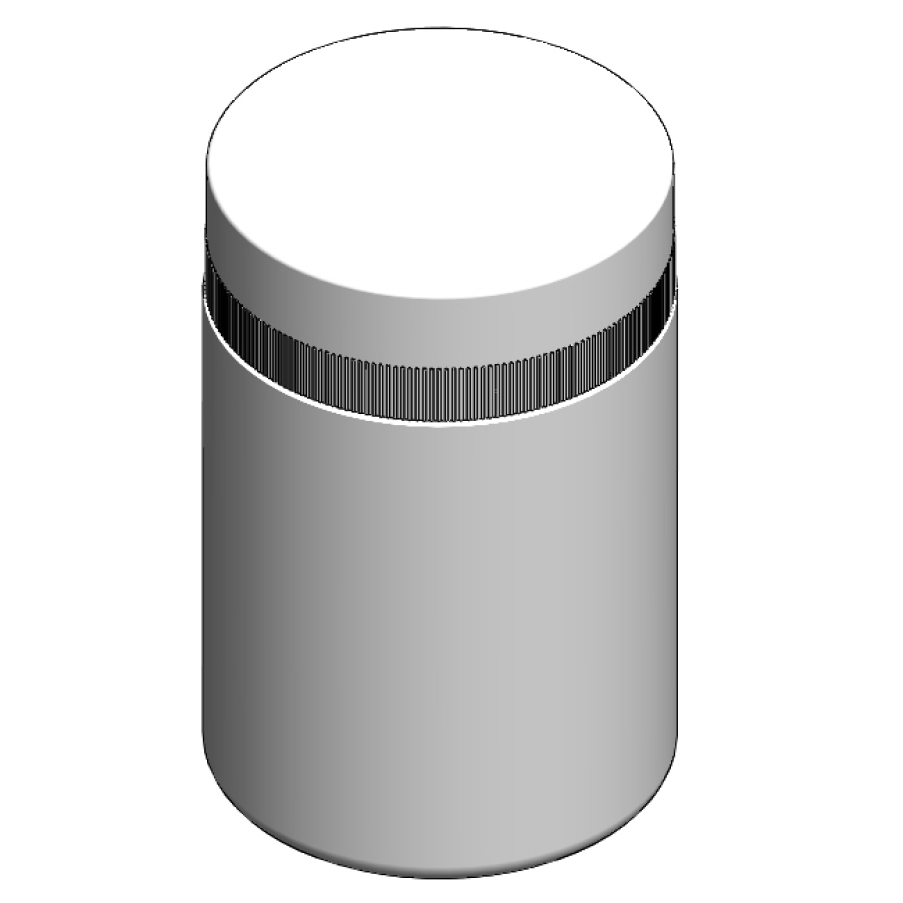 AH-80 Small Mouth Straight Screw Bottle AH-80